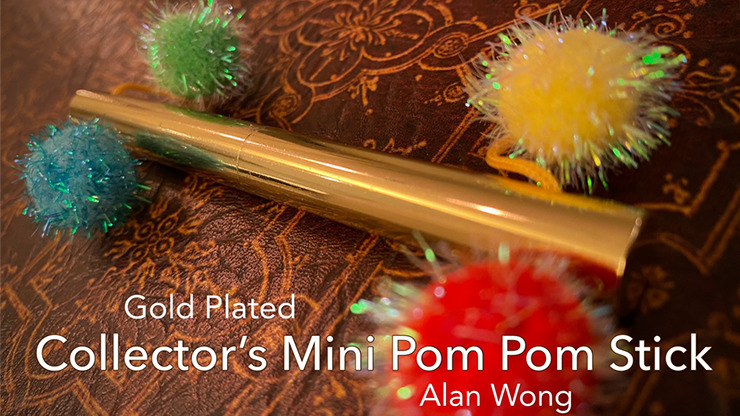 Collector's Mini Pom-Pom Stick by Alan Wong | Twin Cities Magic & Costume